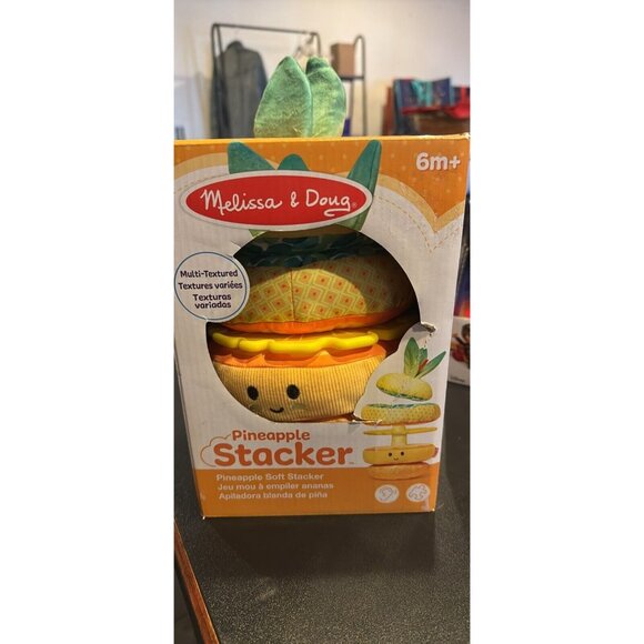 Melissa & Doug | Toys | Melissa Doug Pineapple Soft Stacker | Poshmark